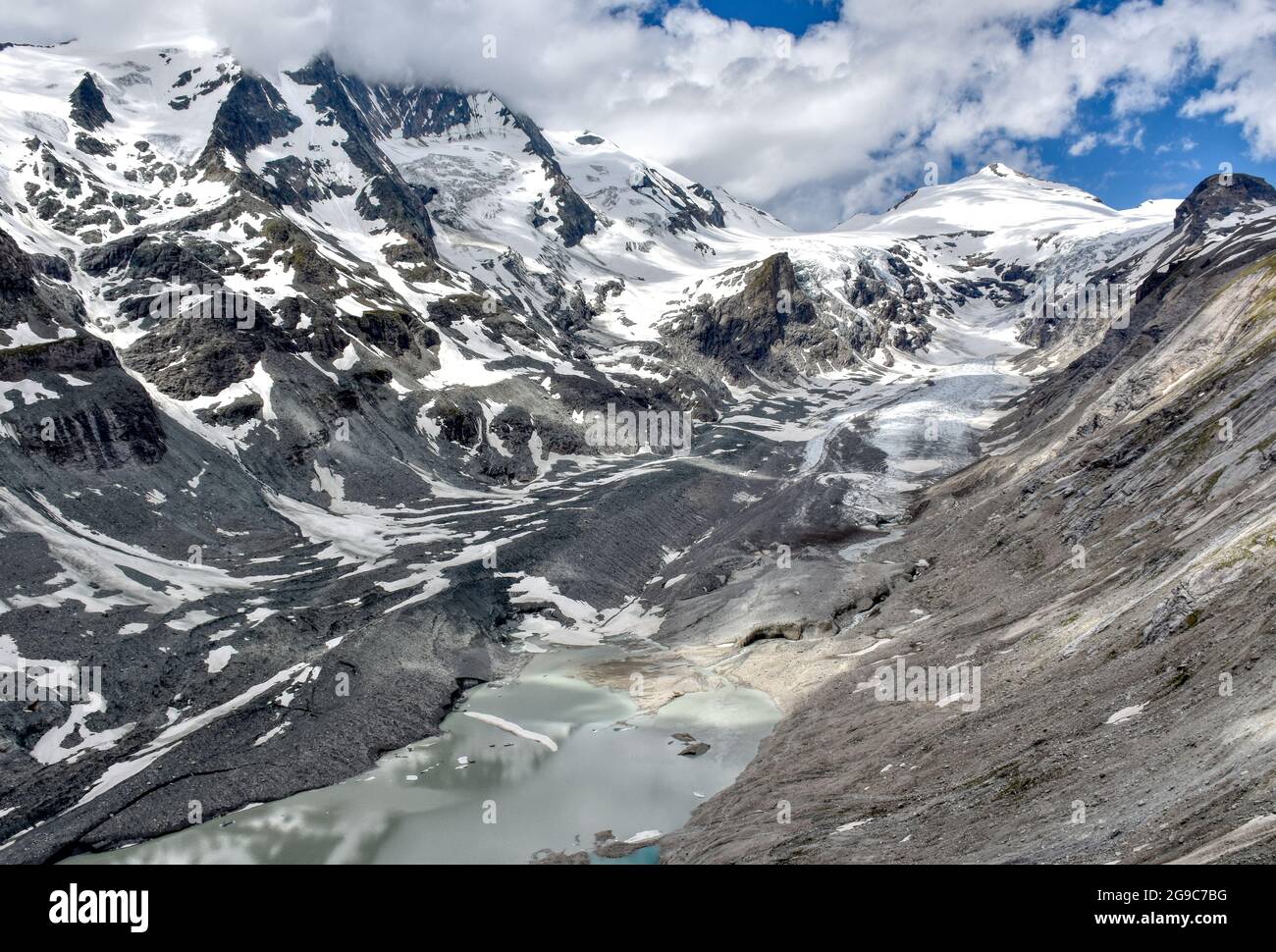 Pasterze, Großglockner, Gletscher, Gletscherzunge, Kaiser-Franz-Josefs ...