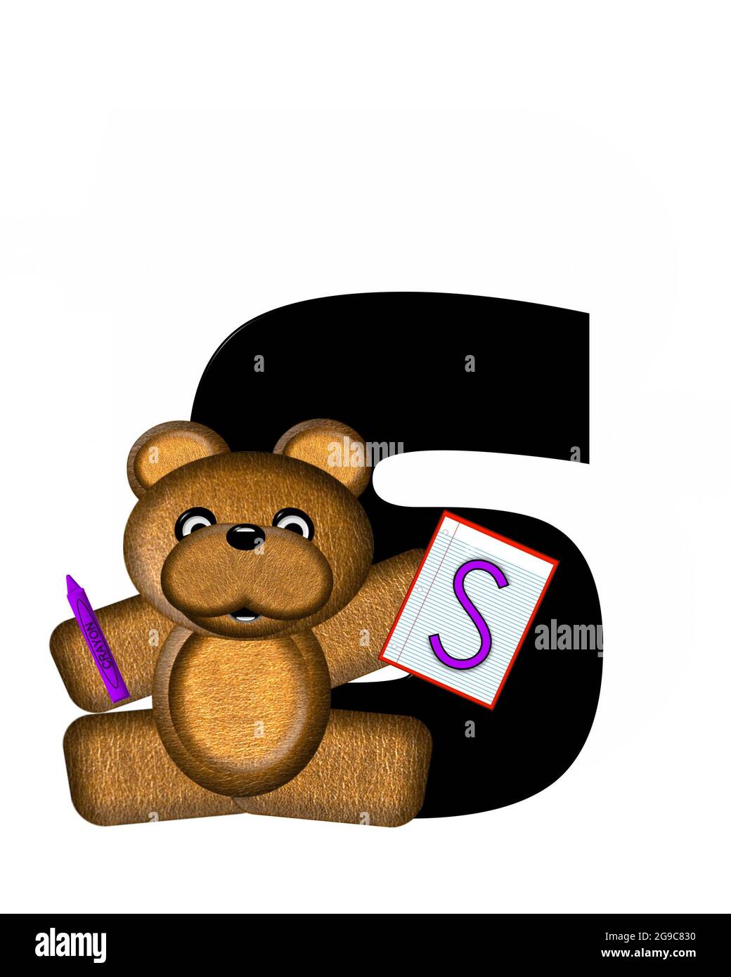 The Letter S In The Alphabet Set Teddy Homework Is Black With White the-letter-s-in-the-alphabet-set-teddy-homework-is-black-with-white
