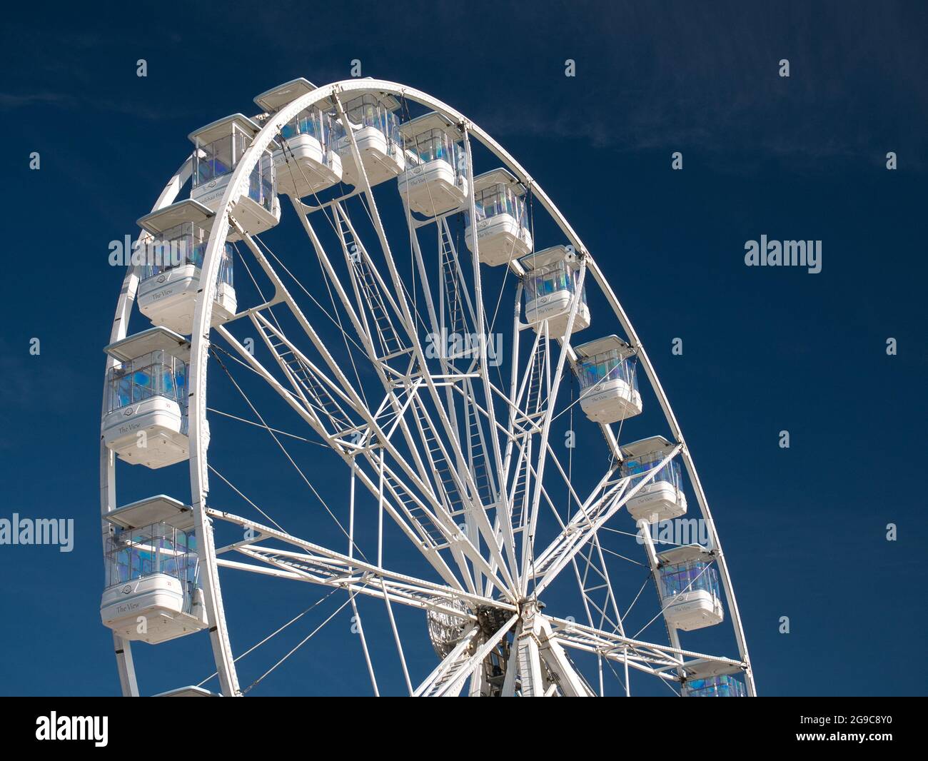 Big ferris wheel carriages hi-res stock photography and images - Alamy