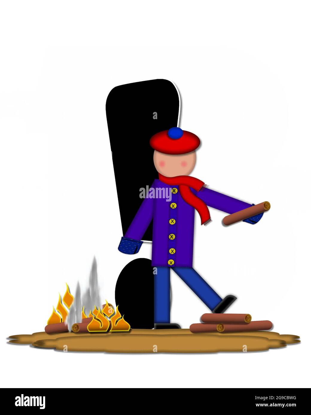 Fire exclamation mark Cut Out Stock Images & Pictures - Alamy