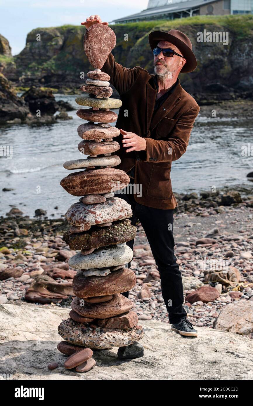 Pictured Stone Stacker Creator and founder James Craig Page 2021 ...