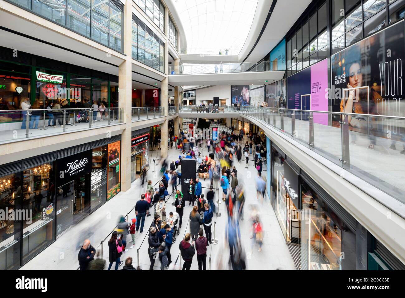 St James Quarter, Edinburgh, Scotland Internal and external general ...
