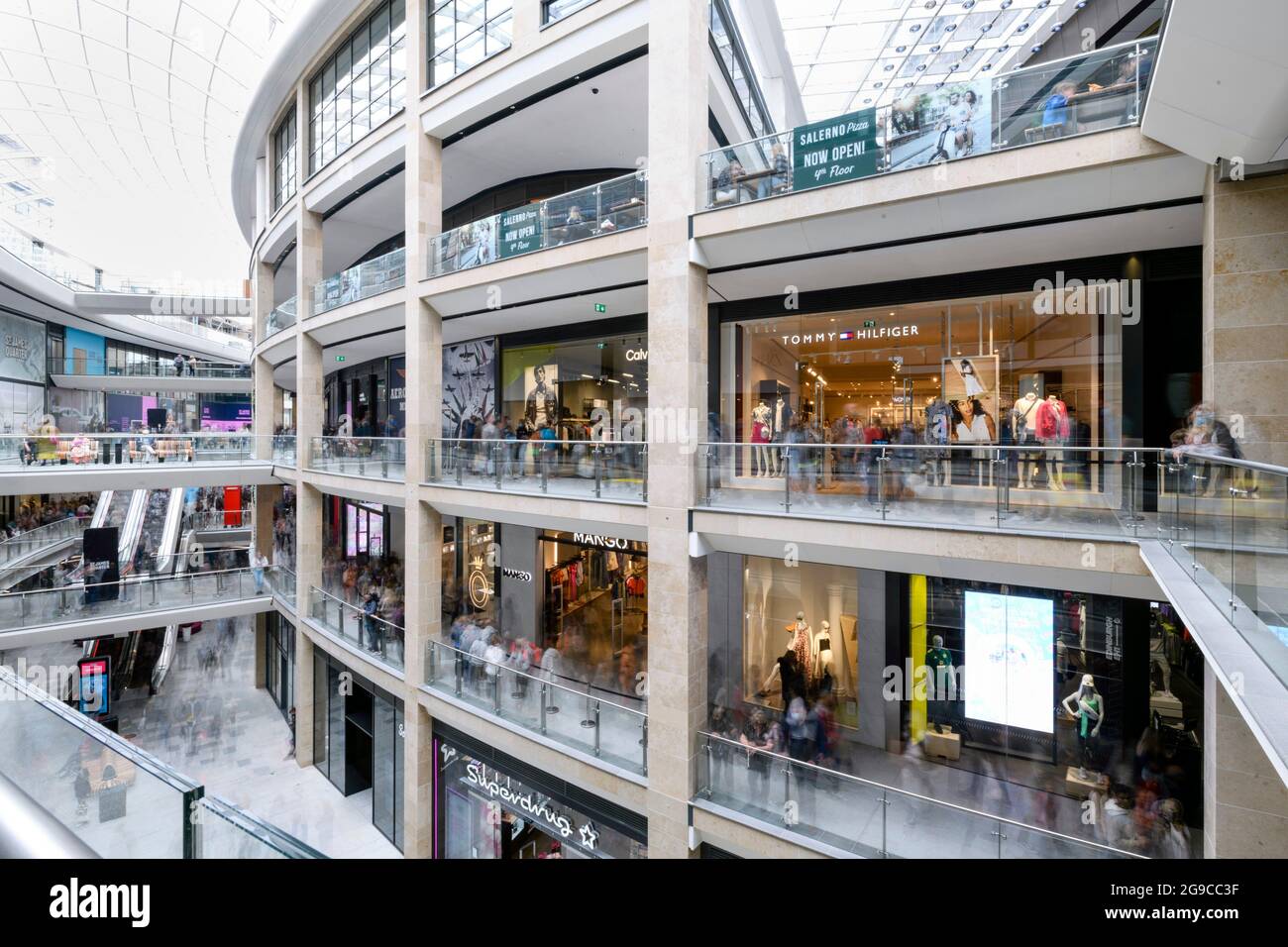 St James Quarter, Edinburgh, Scotland Internal and external general ...