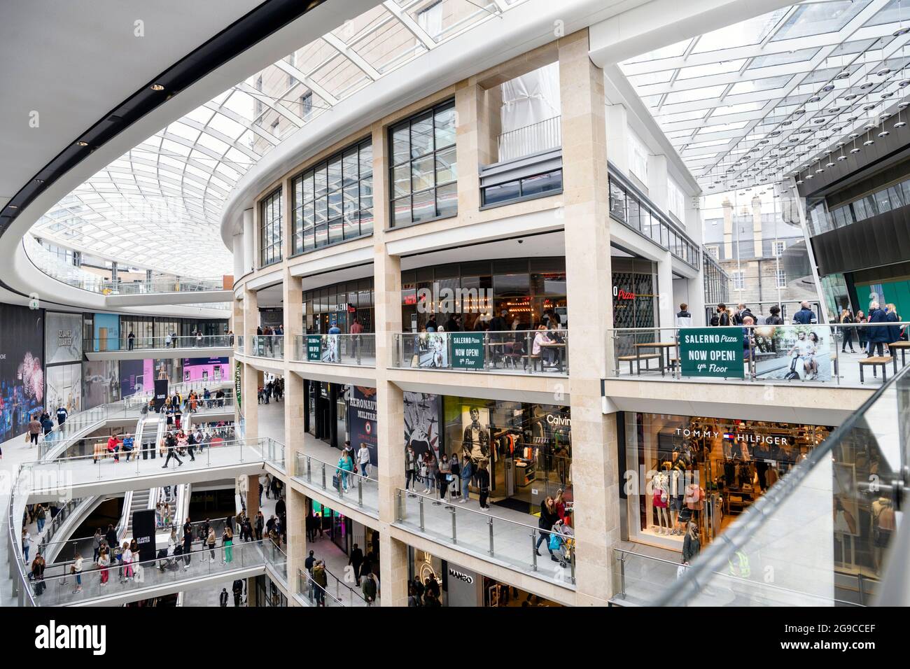St James Quarter, Edinburgh, Scotland Internal and external general ...