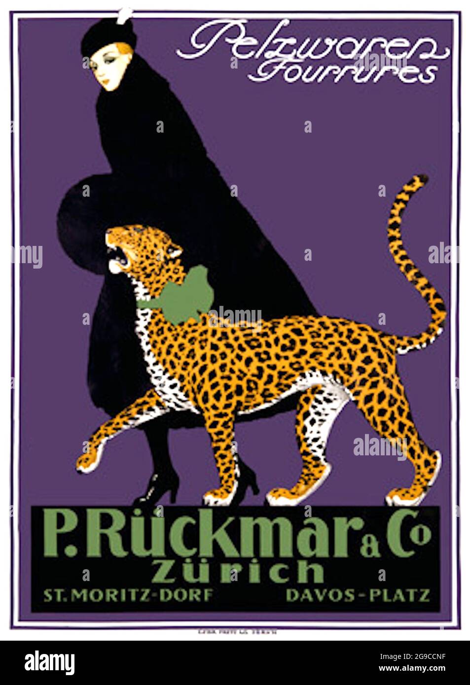 Carl moos poster art hi-res stock photography and images - Alamy