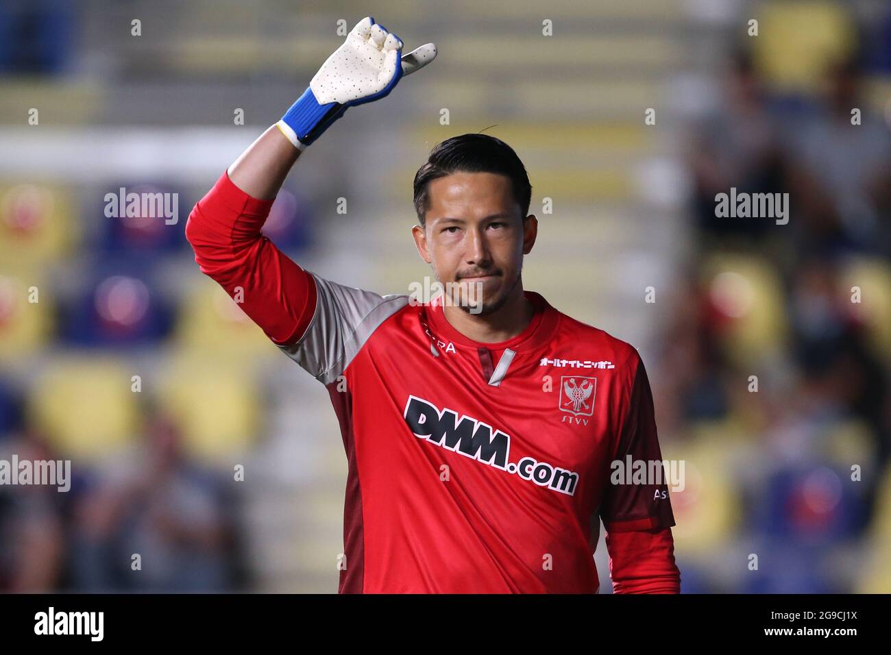 SINT-TRUIDEN, BELGIUM - JULY 25: Daniel Schmidt of STVV during the ...