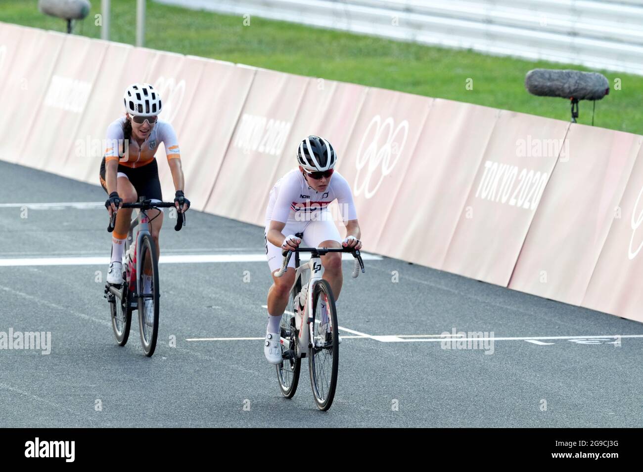 Shizuoka, Japan. 25th July, 2021. Stine Borgli (NOR), Antri ...