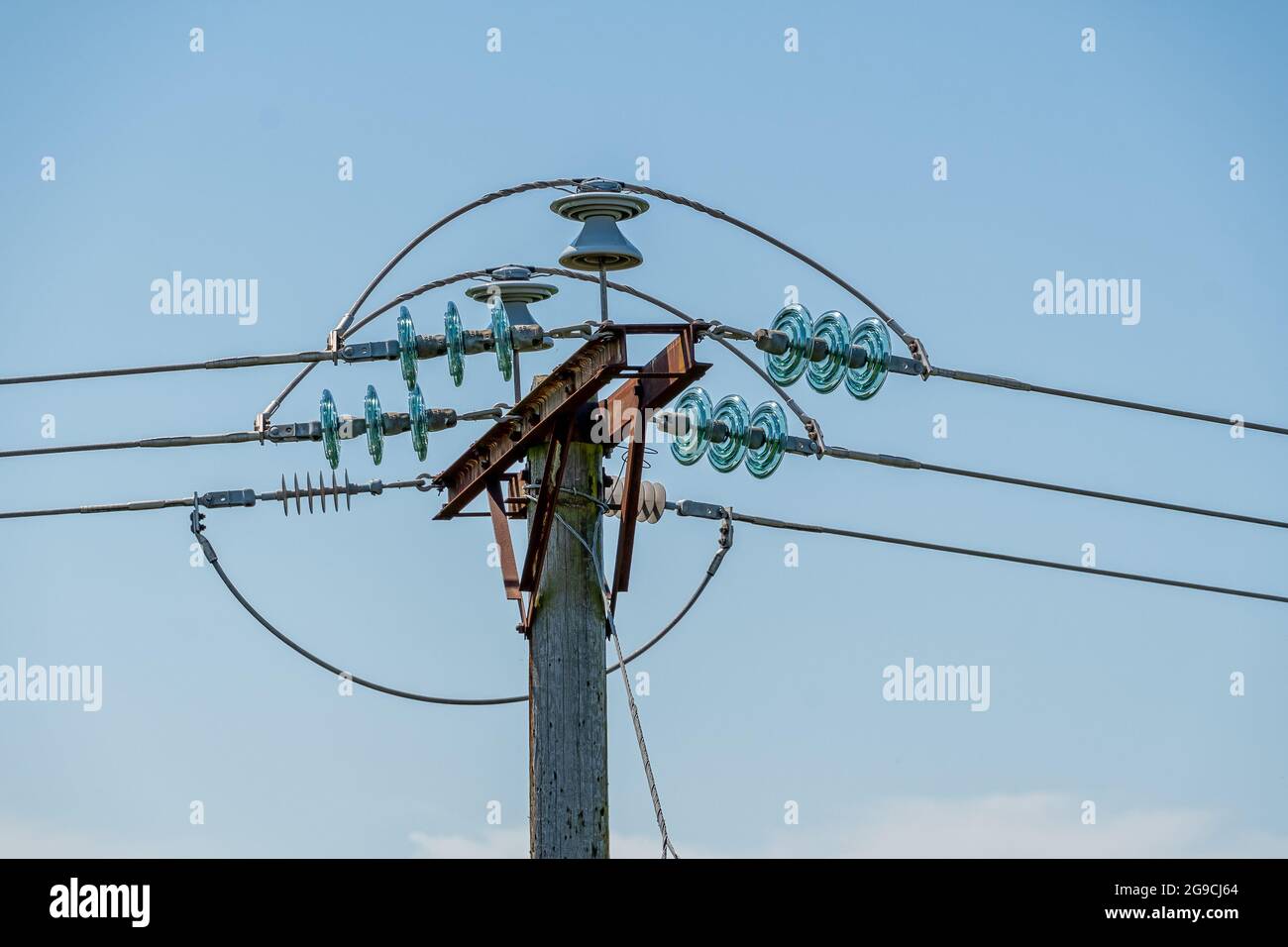 Isolator high voltage closeup hi-res stock photography and images - Alamy