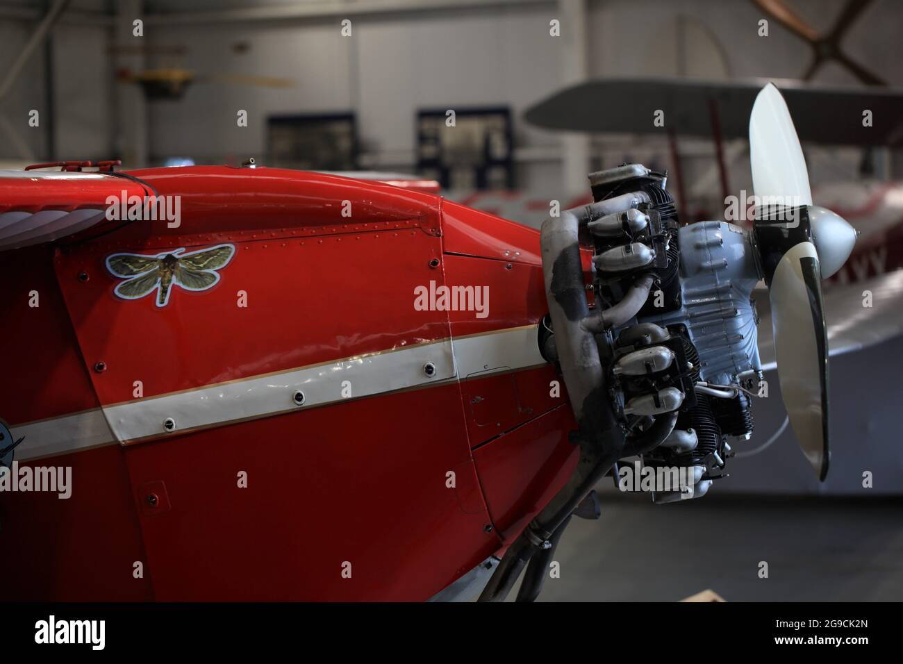 Comper plane hi-res stock photography and images - Alamy