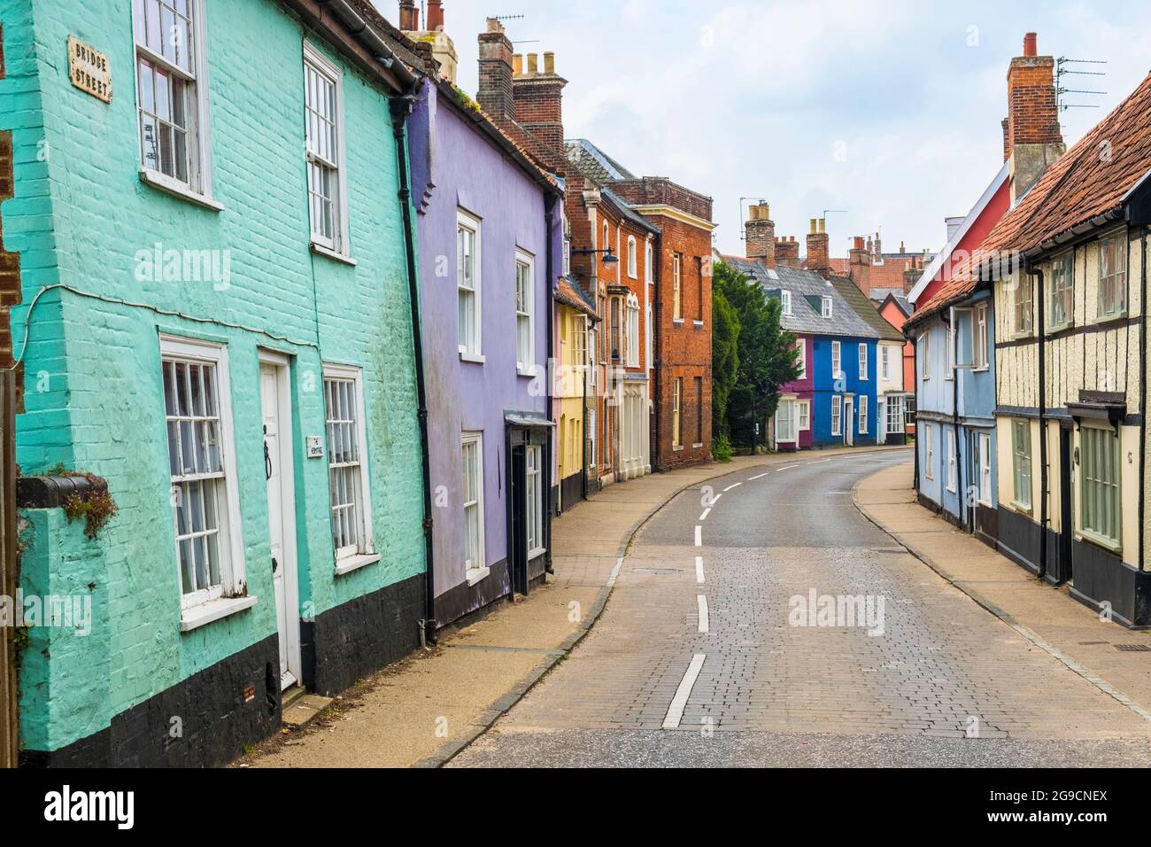 Bridge Street, Bungay, Suffolk, UK Stock Photo - Alamy