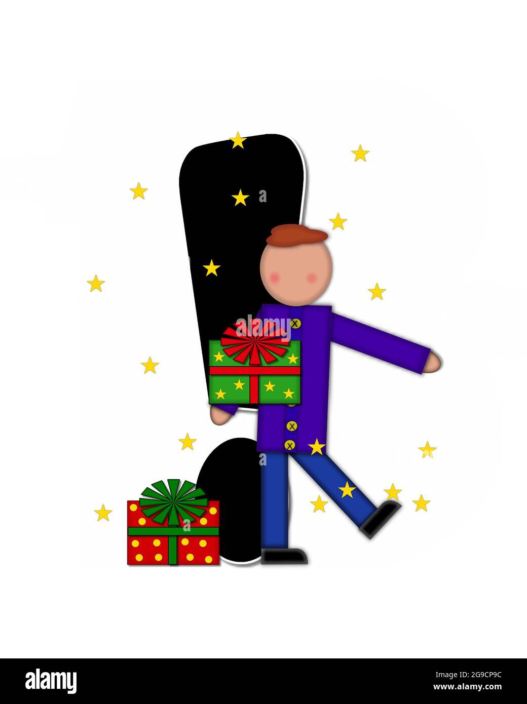 Exclamation point, in the alphabet set "Children Christmas Gift" is ...