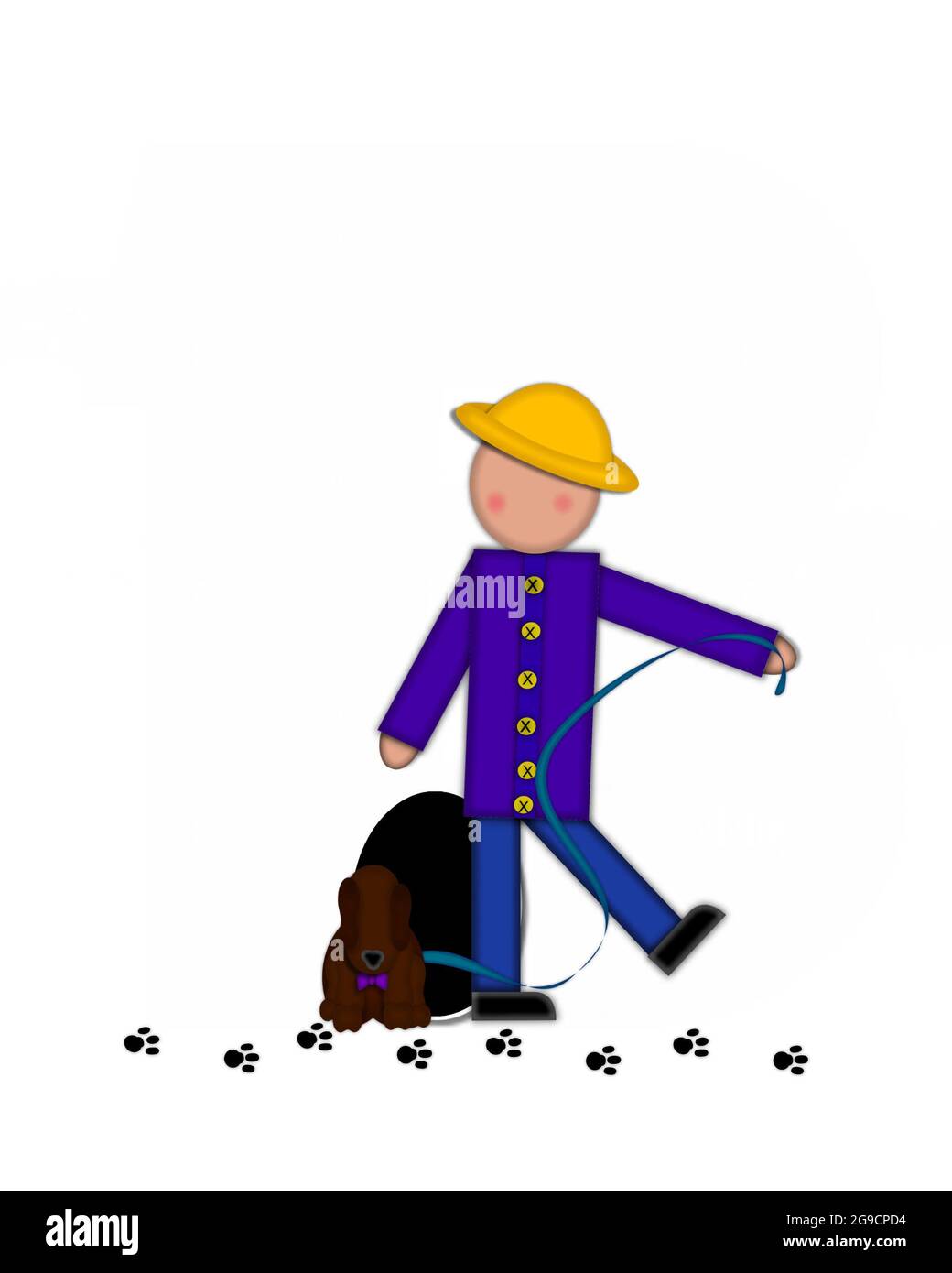 Period, in alphabet set "Children My Pets" is black. Letters are ...