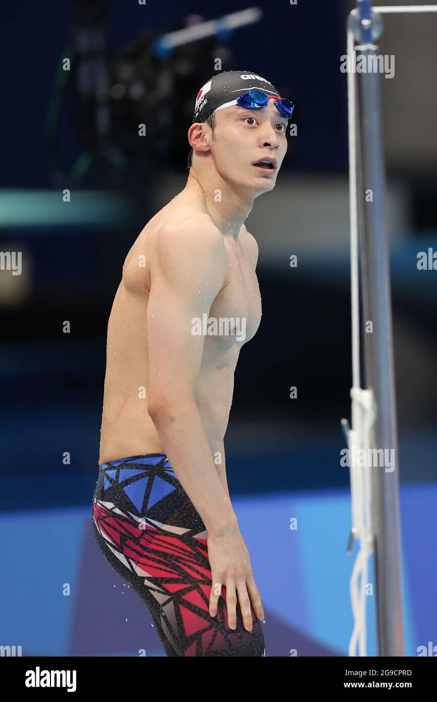Tokyo, Japan. 25th July, 2021. Ryosuke Irie (JPN) Swimming : Men's 100m ...