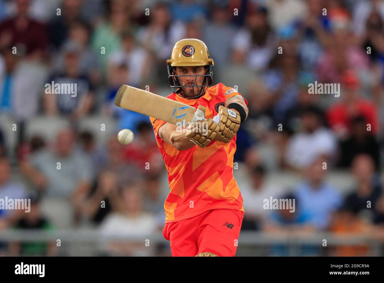 Benny Howell batting for Birmingham Phoenix Stock Photo - Alamy