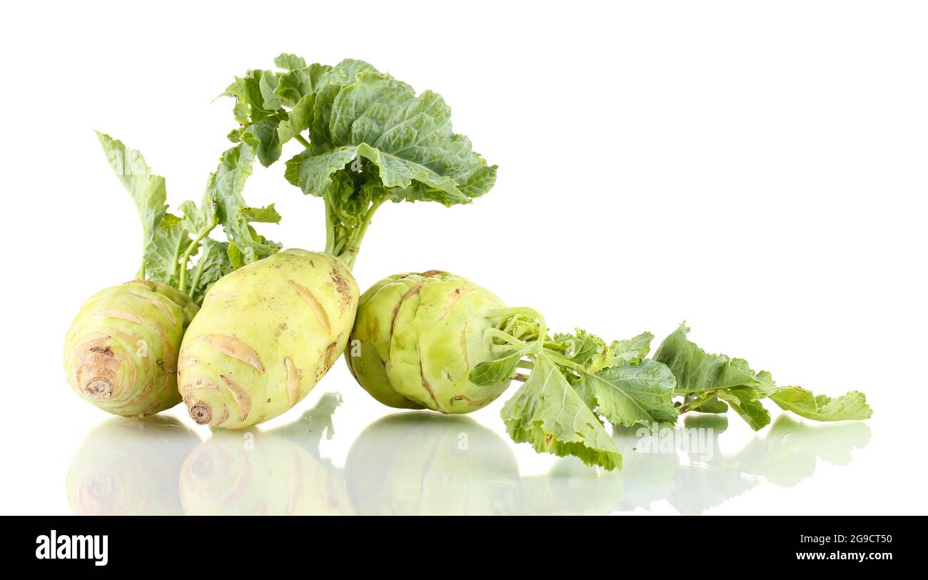 Fresh turnip isolated on white Stock Photo - Alamy