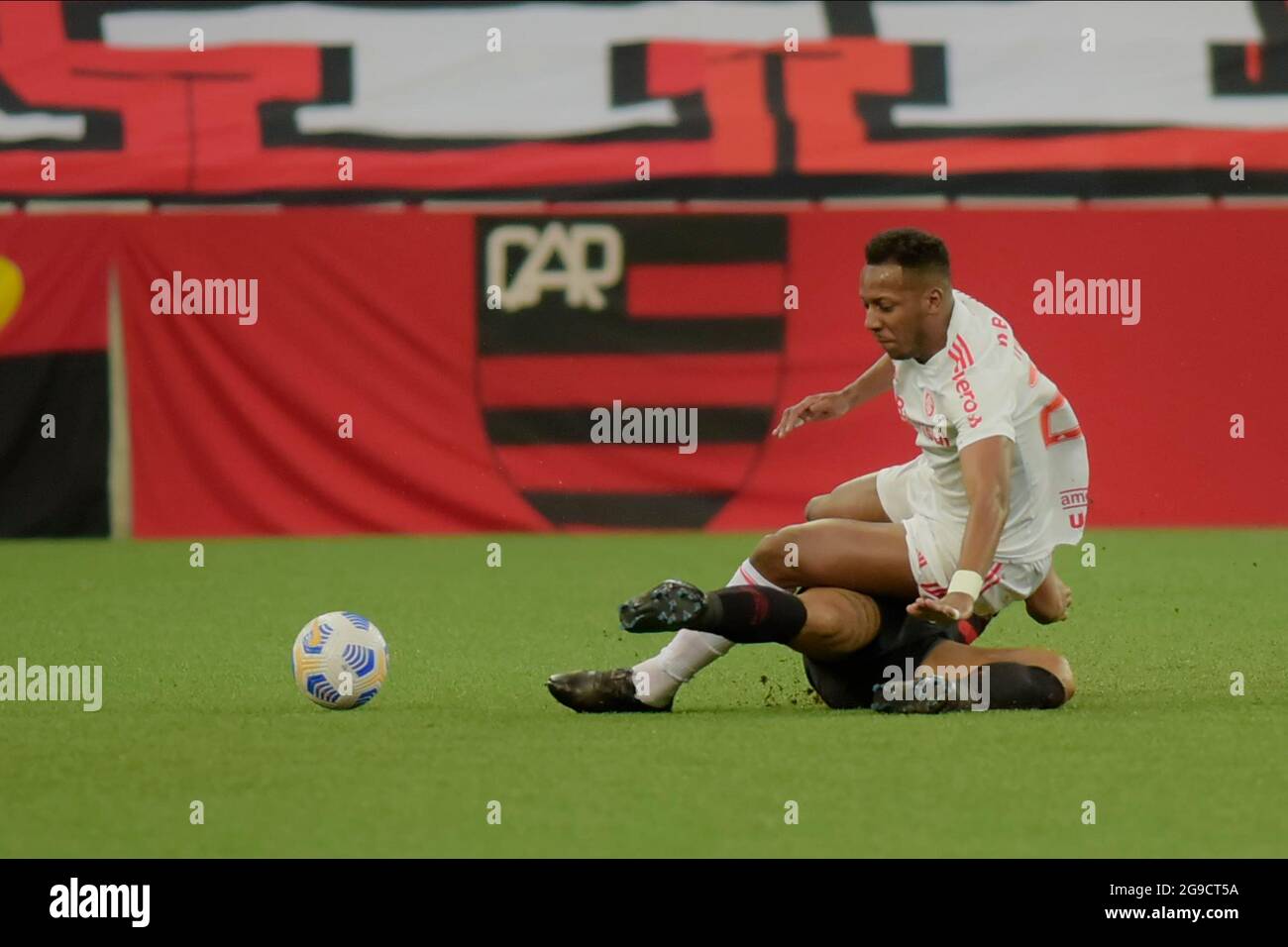 Curitiba, Brazil. 25th July, 2021. Moses during Athletic and ...