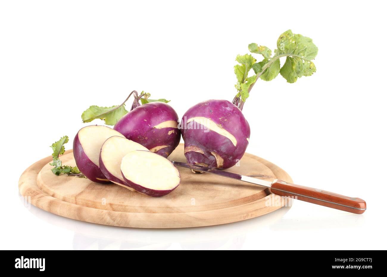 Fresh turnip isolated on white Stock Photo - Alamy