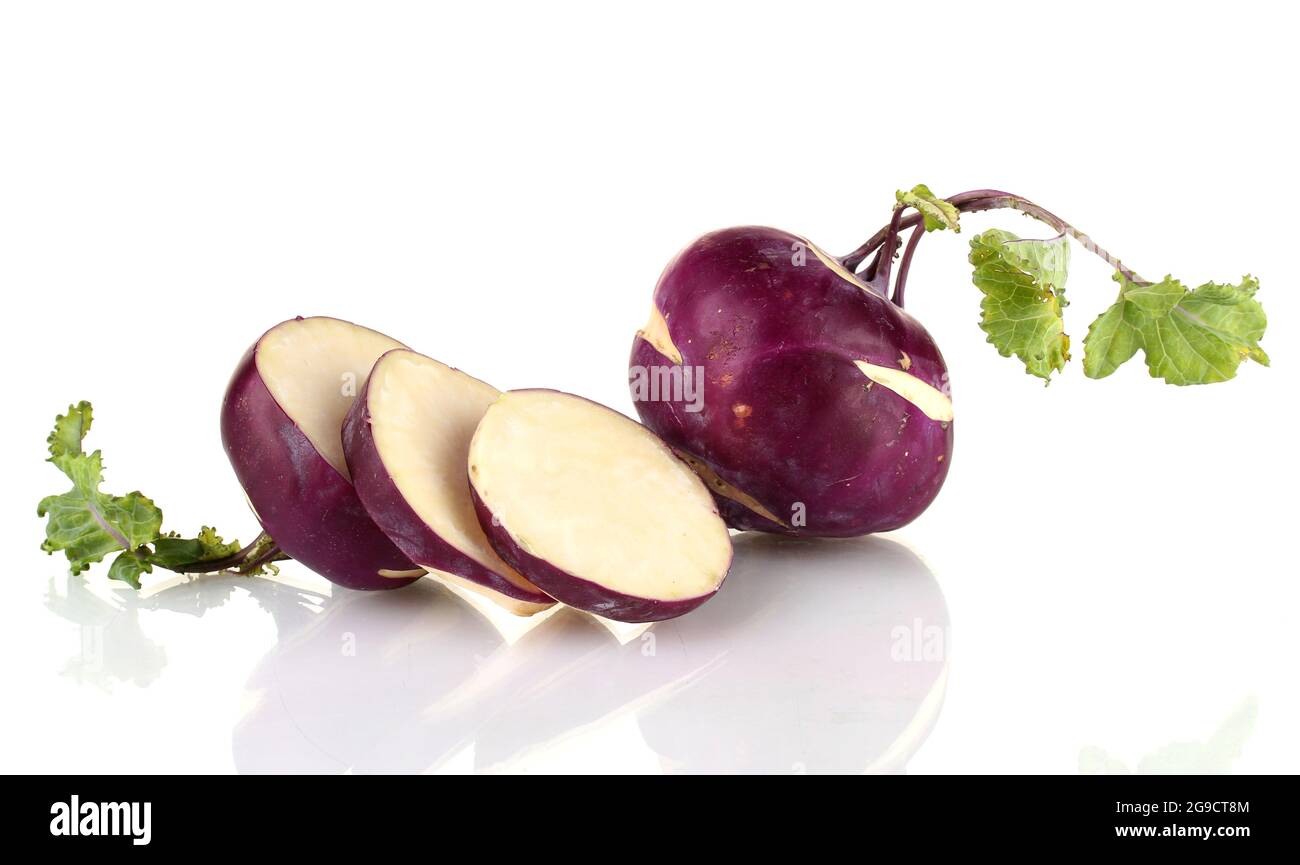 Fresh turnip isolated on white Stock Photo - Alamy