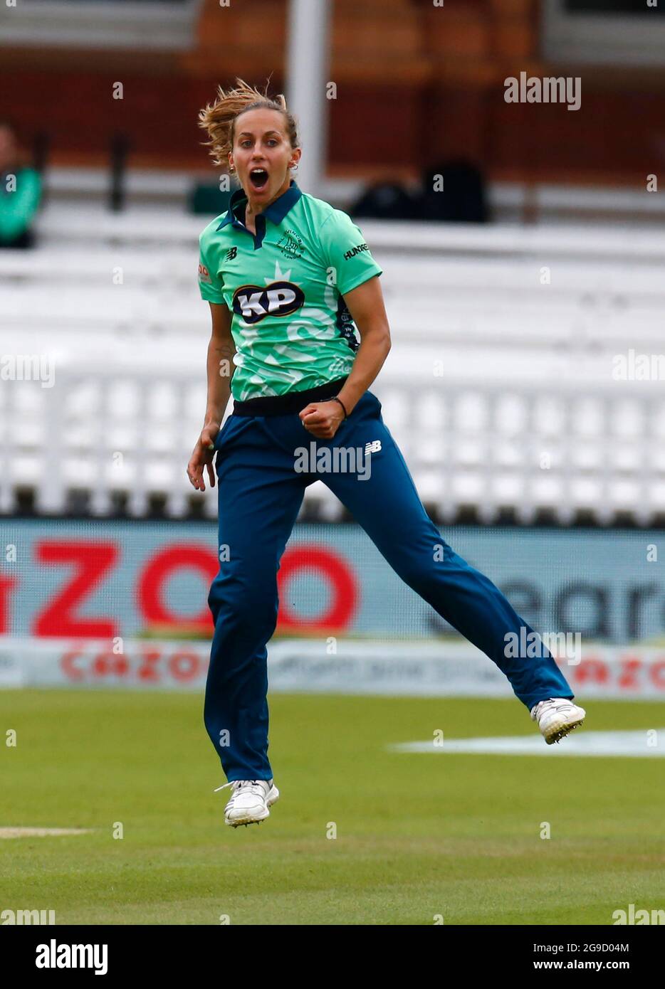 London, UK. 25th July, 2021. LONDON, ENGLAND - July 25:Tash Farrant of ...