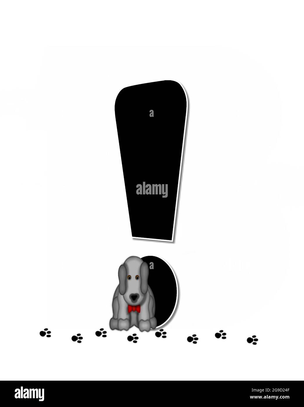 Dog paw sign Cut Out Stock Images & Pictures - Alamy