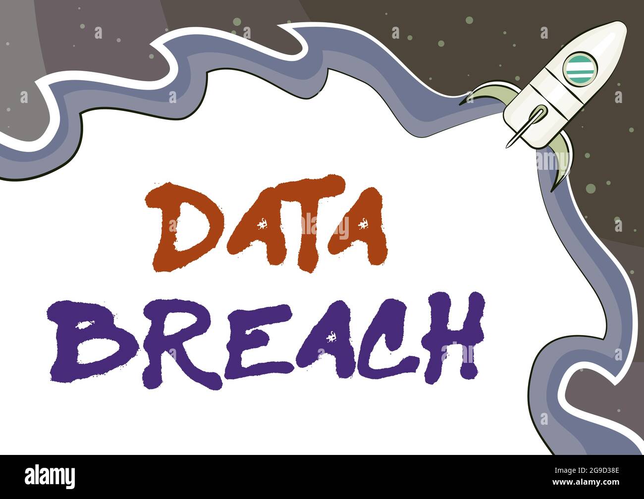 Handwriting text Data Breach. Business showcase unauthorized release of ... Handwriting text Data Breach. Business showcase unauthorized release of ...