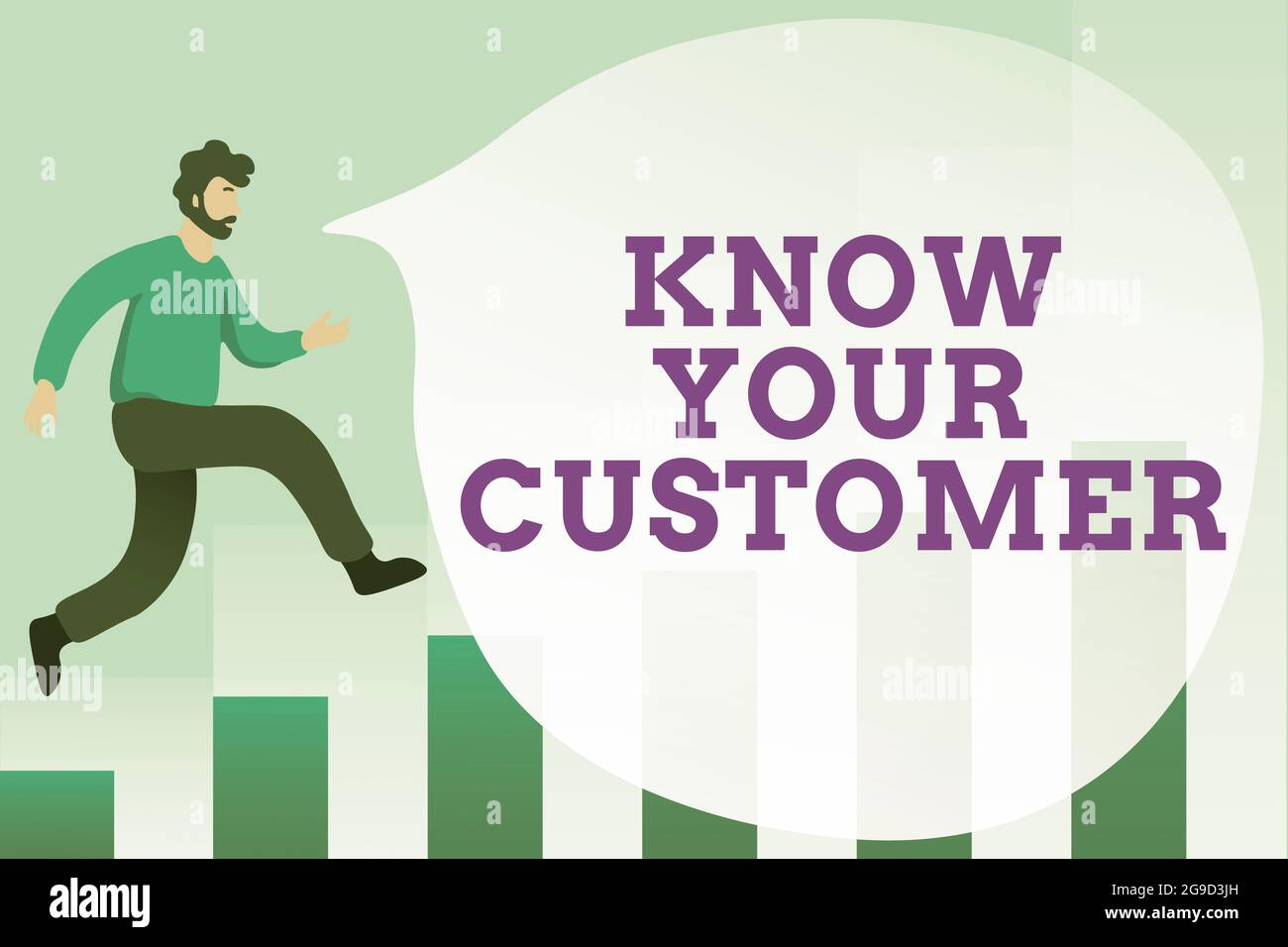 Inspiration showing sign Know Your Customer. Business idea The idea of ...