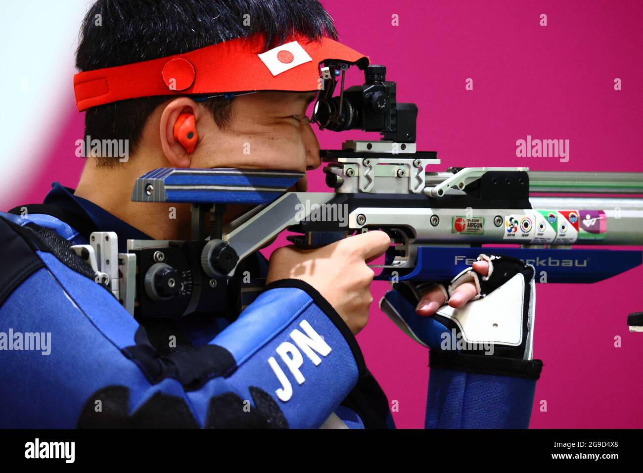 Tokyo, Japan. 25th July, 2021. Takayuki Matsumoto (JPN) Shooting ...