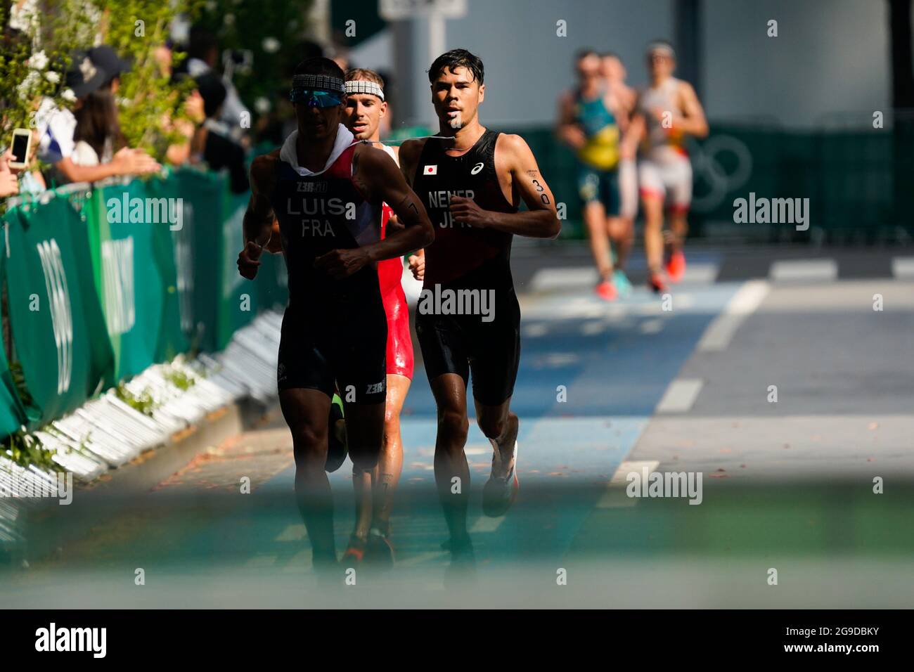 Tokyo, Japan. 26th July, 2021. Kenji Nener (JPN) Triathlon : Men's ...