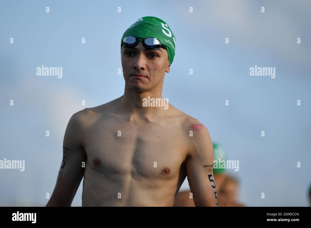 Tokyo, Japan. 26th July, 2021. Alex Yee (GBR) Triathlon : Men's Final ...