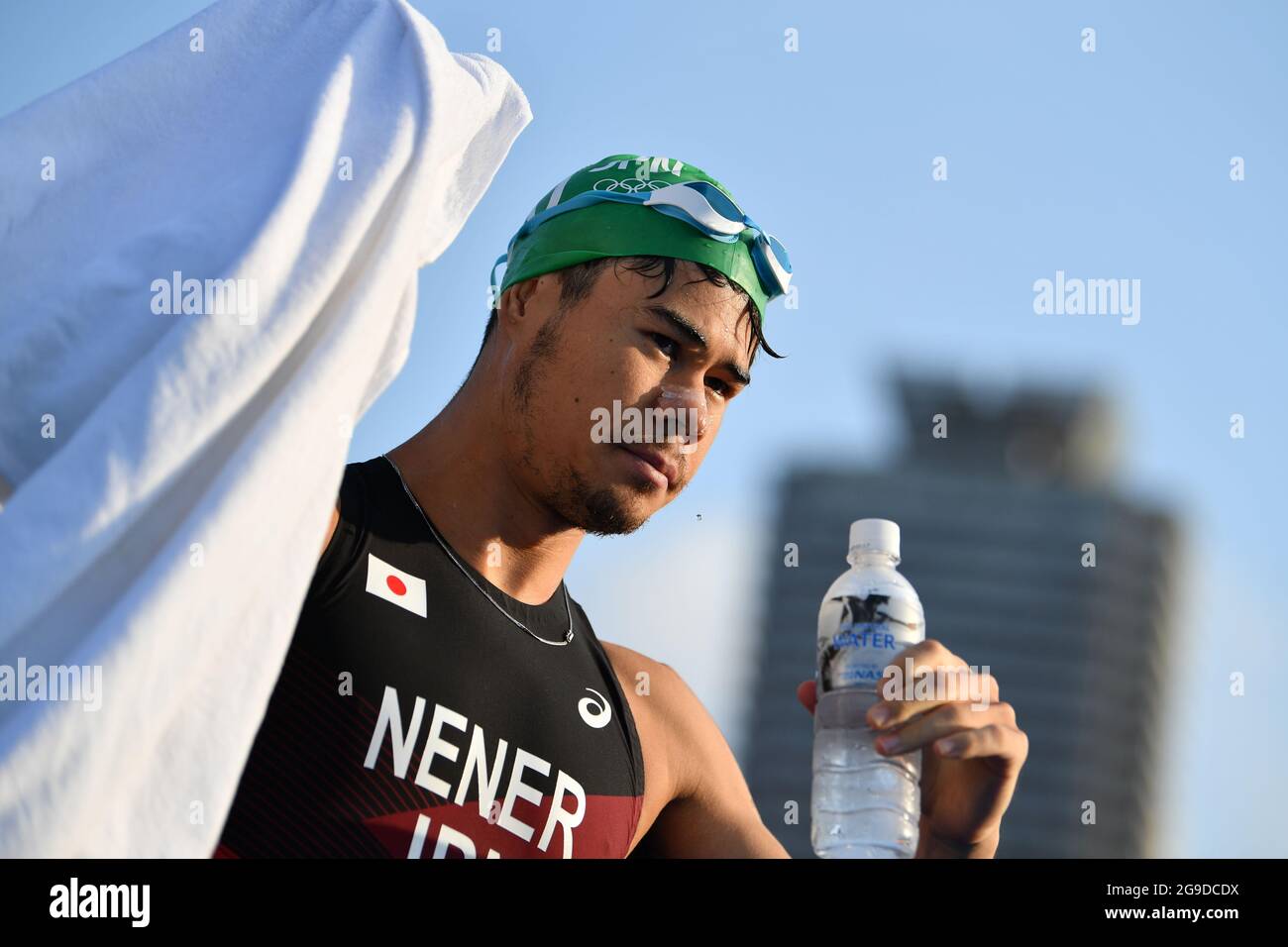 Tokyo, Japan. 26th July, 2021. NENER Kenji (JPN) Triathlon : Men's ...