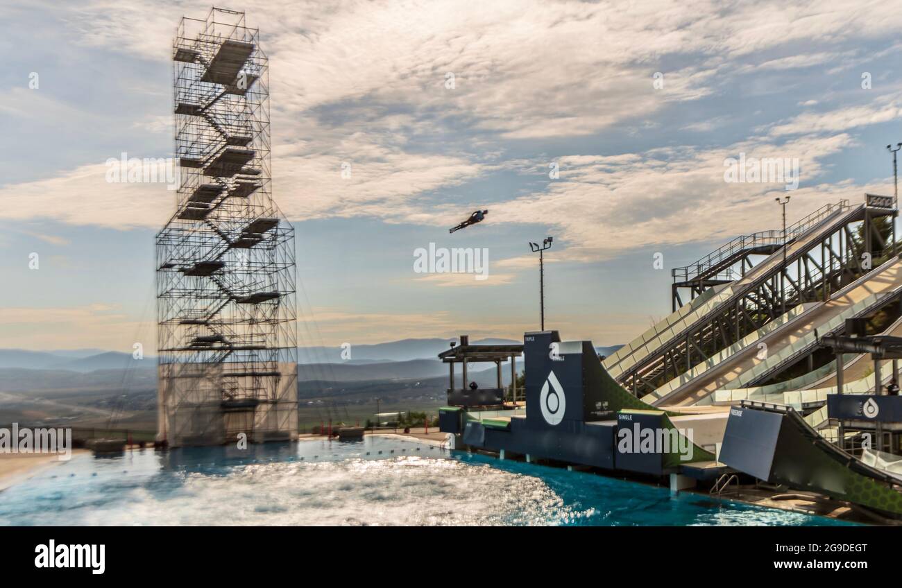Learning to Fly Stock Photo - Alamy