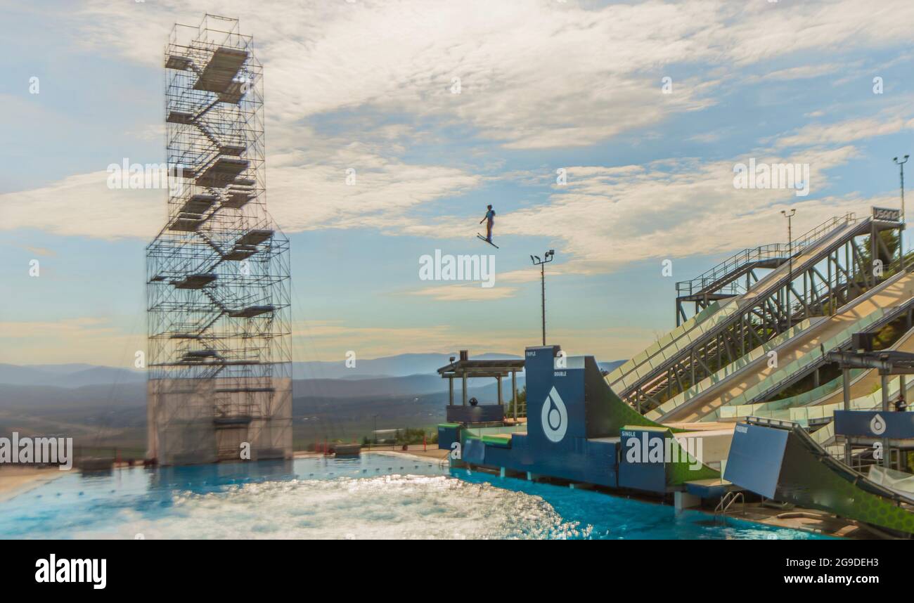 Learning to Fly Stock Photo - Alamy