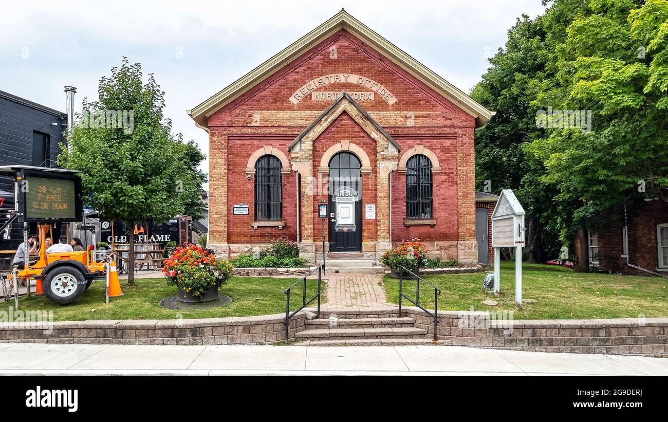 Registry Office North York (currently a museum). Colonial-style ...