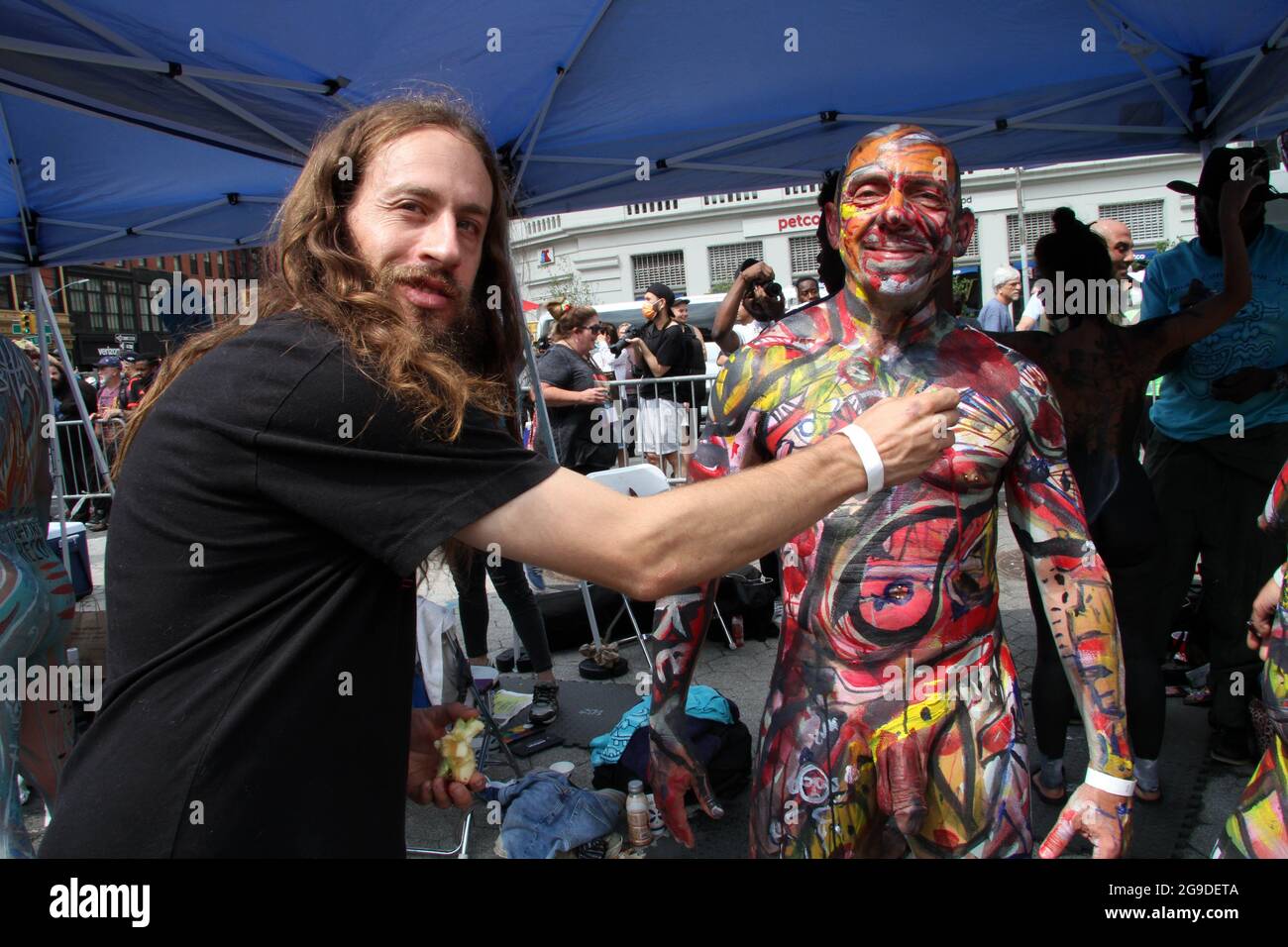 July 25, 2021, New York, New York, USA: New York 8th annual Body ...