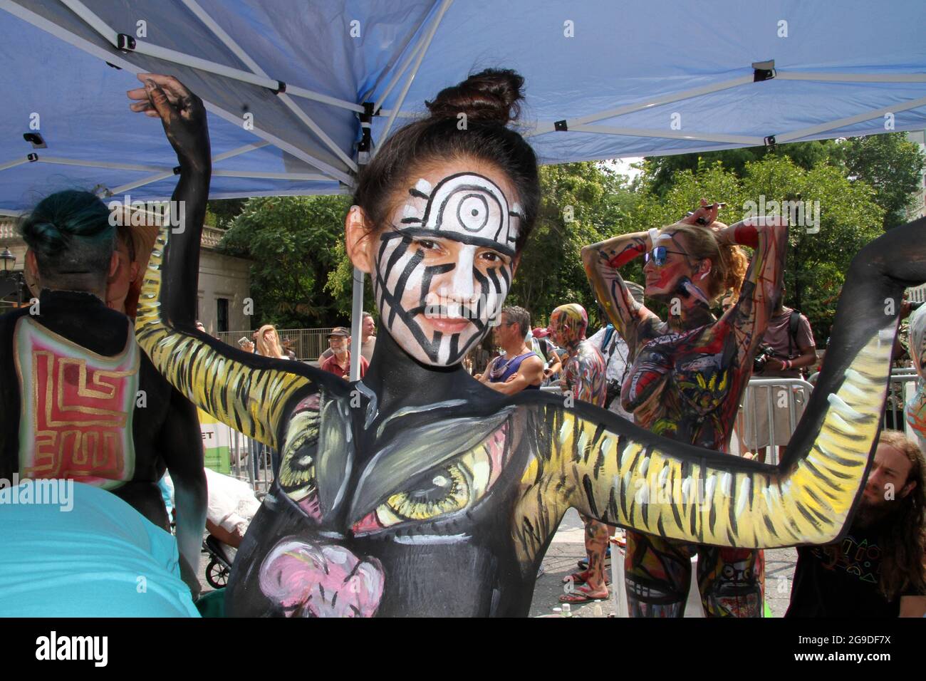 July 25, 2021, New York, New York, USA: New York 8th annual Body ...