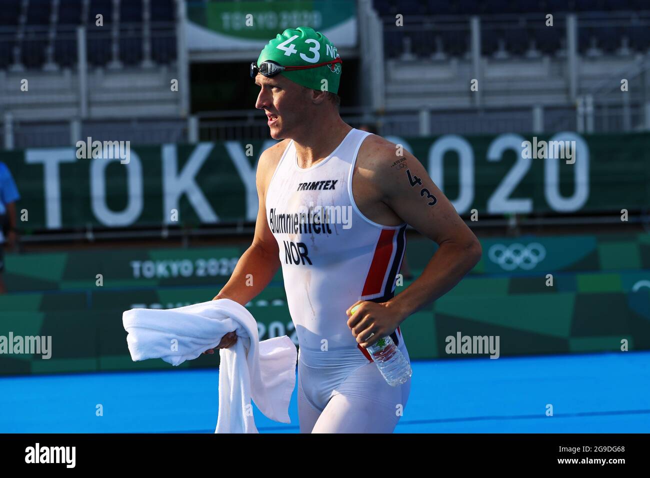 Tokyo, Japan. 26th July, 2021. Kristian Blummenfelt (NOR) Triathlon ...
