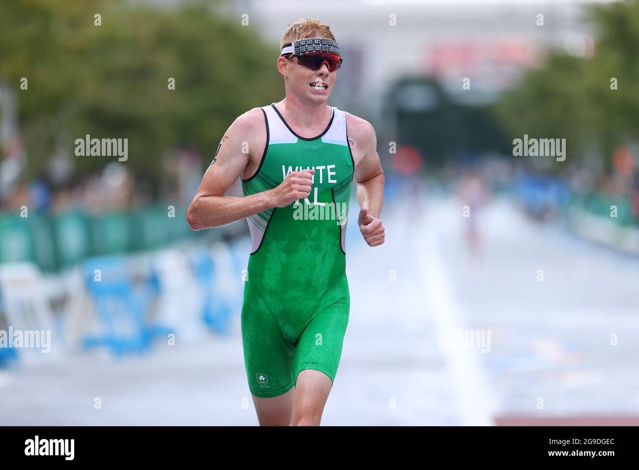 Tokyo, Japan. 26th July, 2021. Russell White (IRL) Triathlon : Men's ...