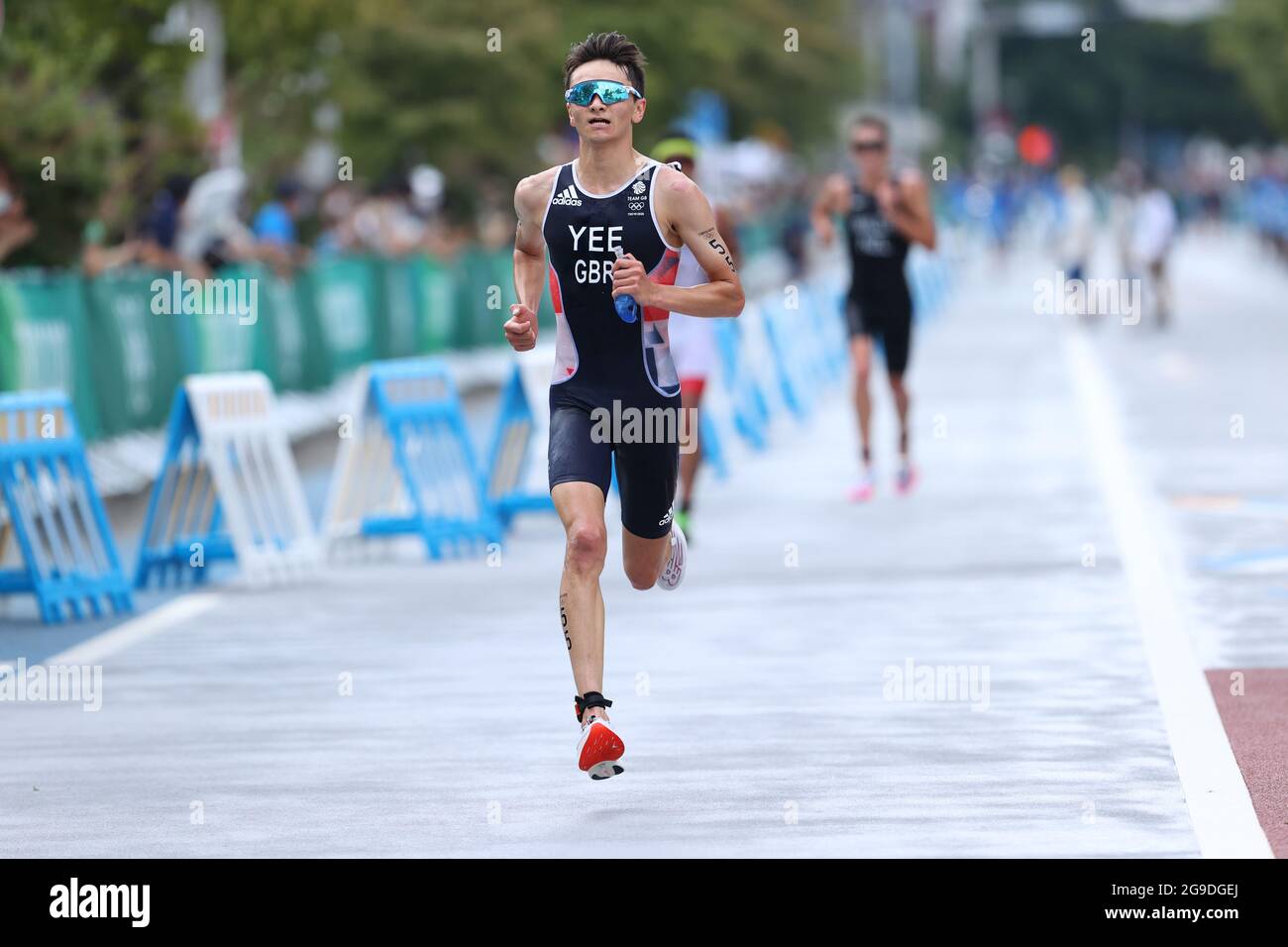 Tokyo, Japan. 26th July, 2021. Alex Yee (GBR) Triathlon : Men's Final ...