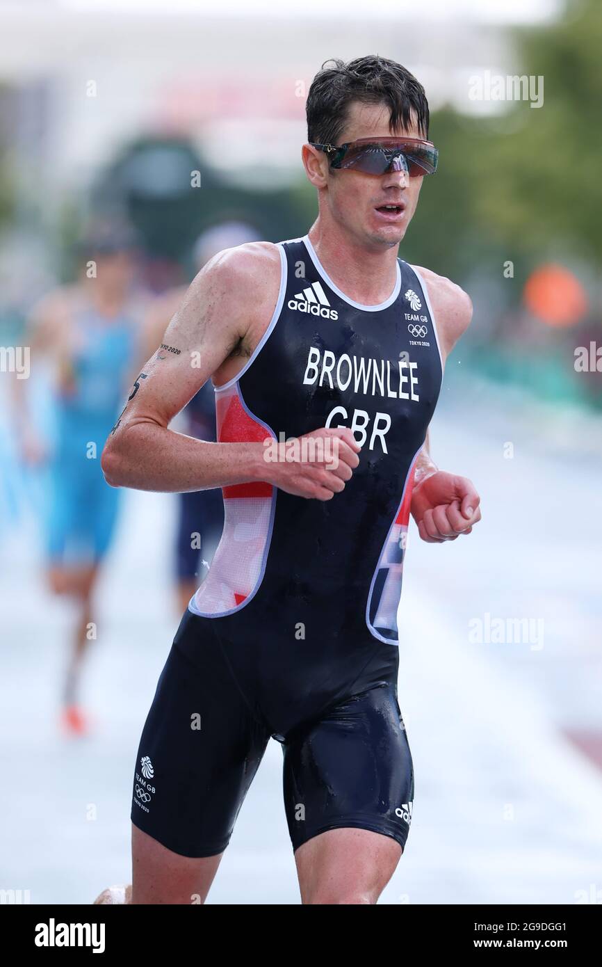 Tokyo, Japan. 26th July, 2021. Jonathan Brownlee (GBR) Triathlon : Men ...
