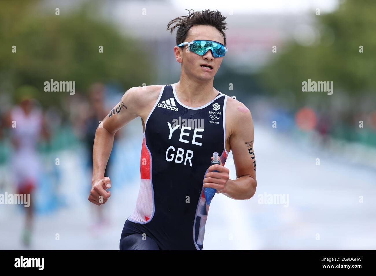Tokyo, Japan. 26th July, 2021. Alex Yee (GBR) Triathlon : Men's Final ...