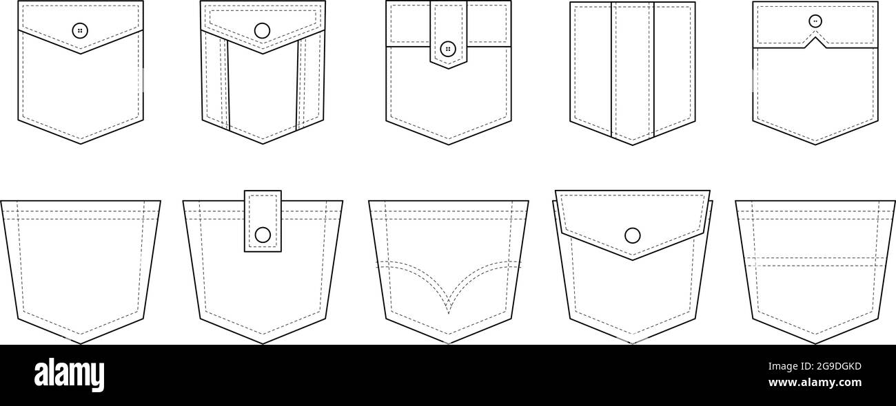 Patch pockets hi-res stock photography and images - Alamy