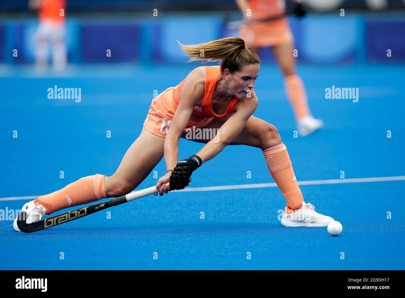 TOKYO, JAPAN - JULY 26: Pien Sanders of the Netherlands during the ...