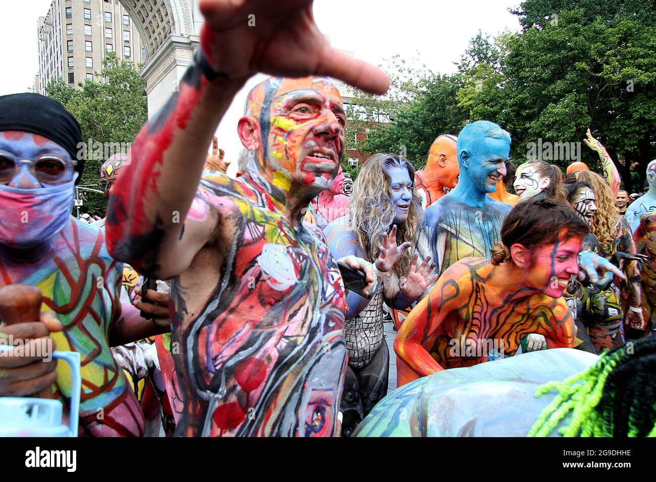 July 25, 2021, New York, New York, USA: New York 8th annual Body ...