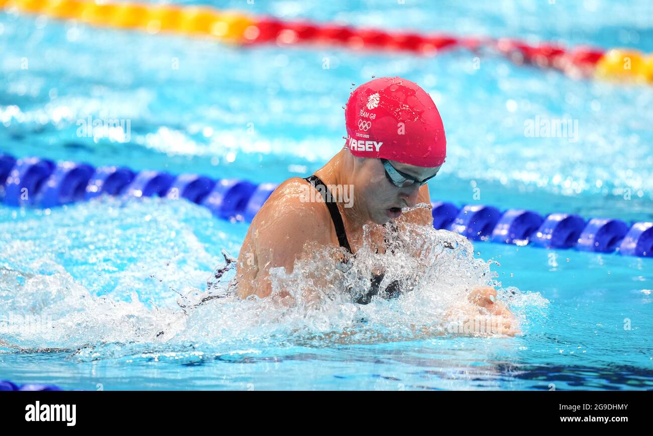 Great Britain's Sarah Vasey in action during the Women's 100m ...