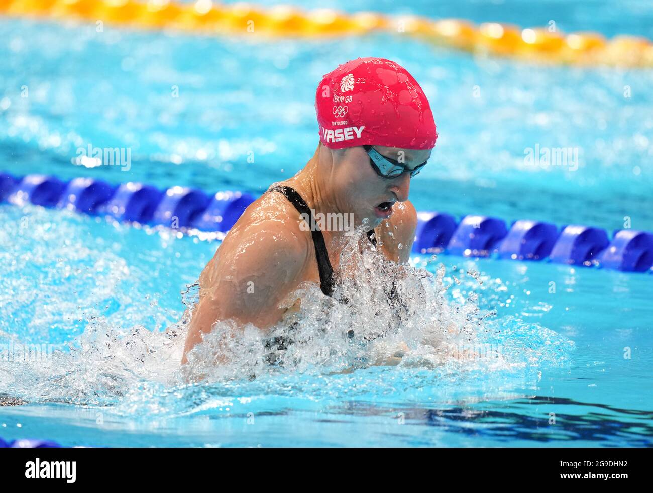 Great Britain's Sarah Vasey in action during the Women's 100m ...