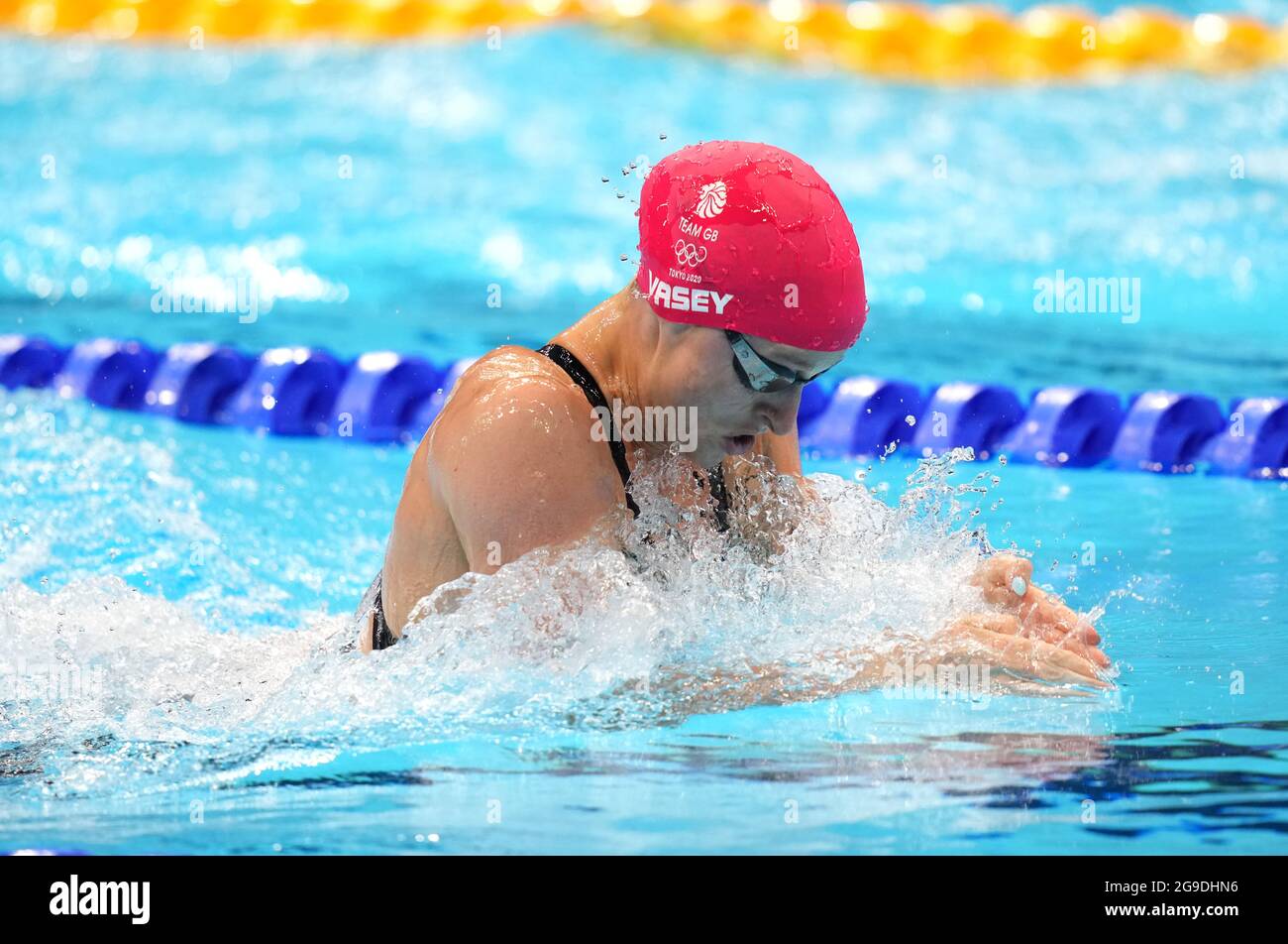 Great Britain's Sarah Vasey in action during the Women's 100m ...