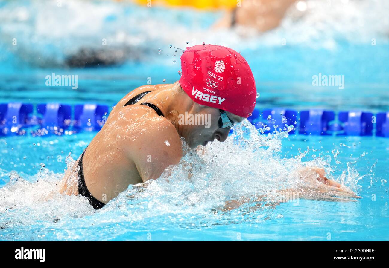 Great Britain's Sarah Vasey in action during the Women's 100m ...