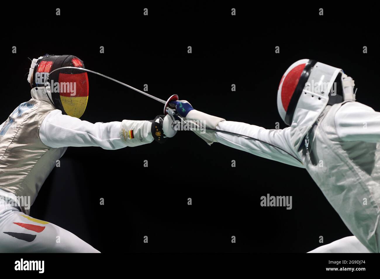 Chiba, Japan. 26th July, 2021. Fencing: Olympics, preliminaries, foil ...