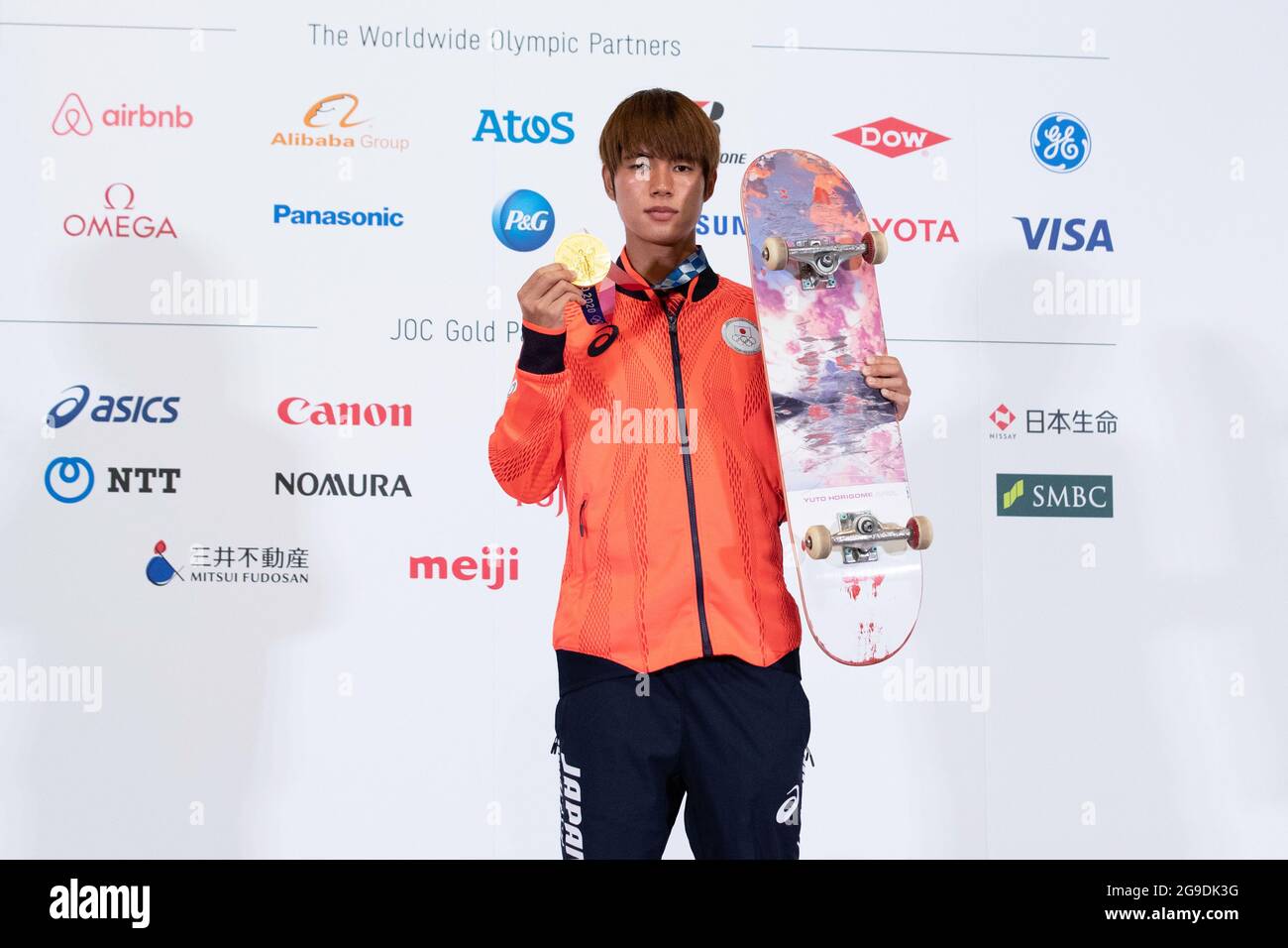 Tokyo, Japan. 26th July, 2021. Yuto Horigome (JPN) Skateboarding : Gold ...