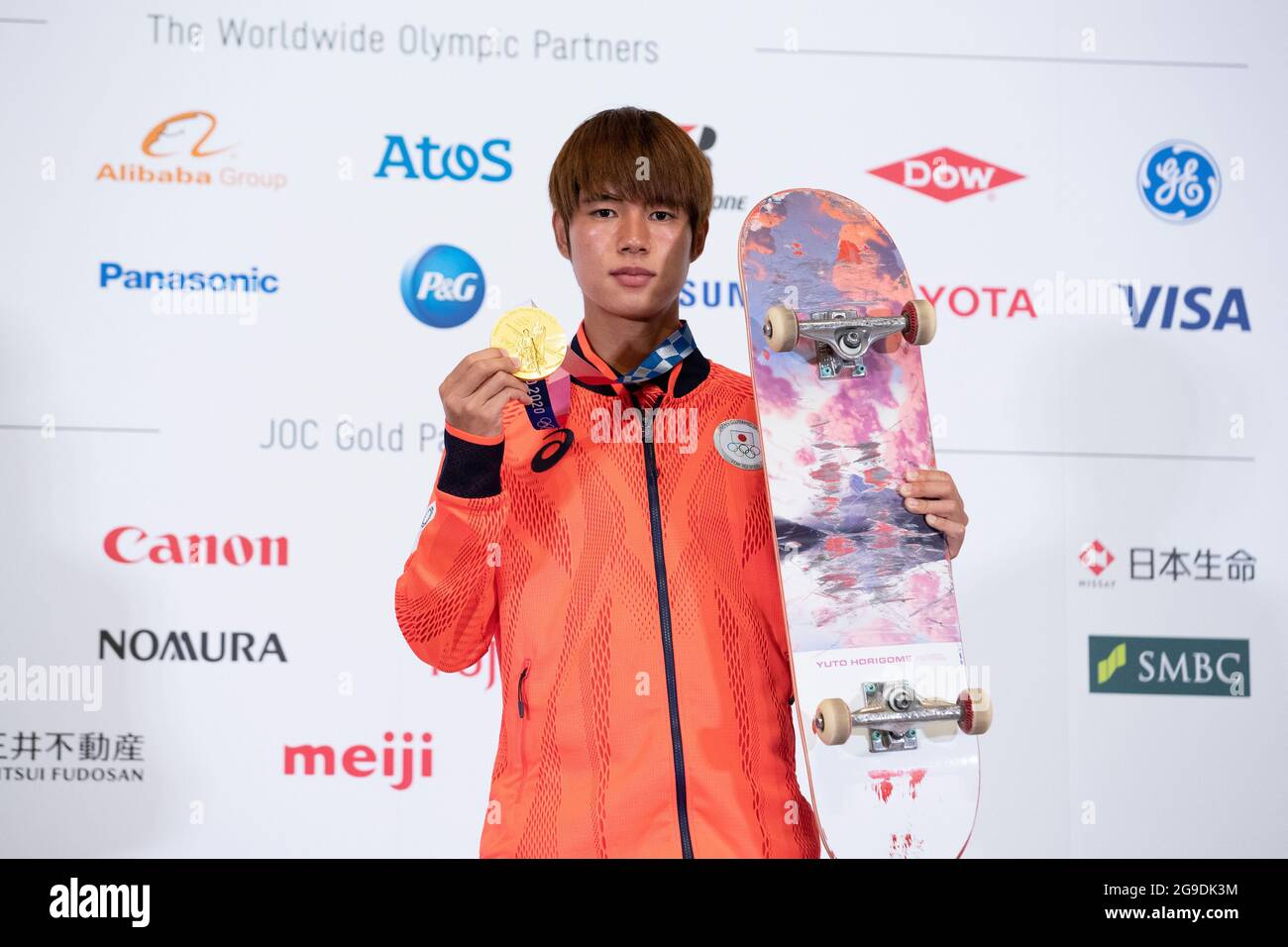 Tokyo, Japan. 26th July, 2021. Yuto Horigome (JPN) Skateboarding : Gold ...
